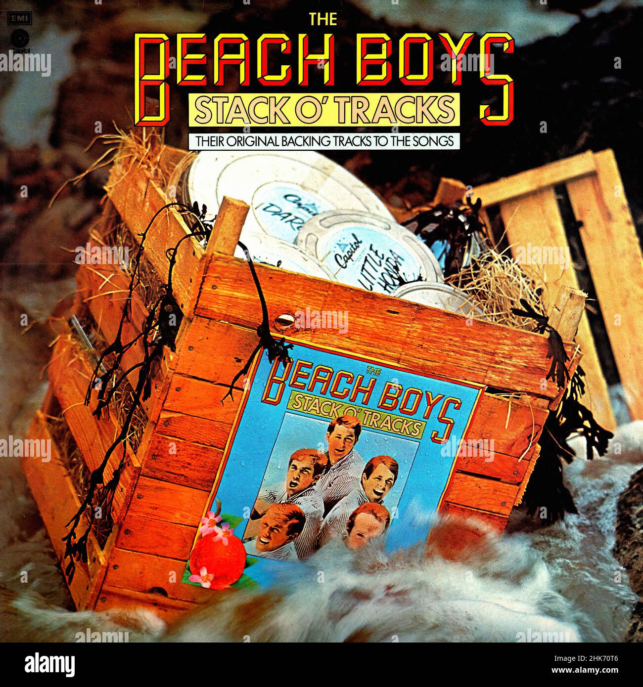 Vintage vinyl record cover - Beach Boys, The - Stack O Tracks - 1968 ...