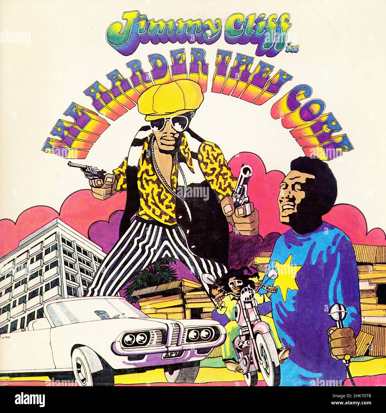 The Harder They Come - Vintage Soundtrack Vinyl Album Stock Photo - Alamy