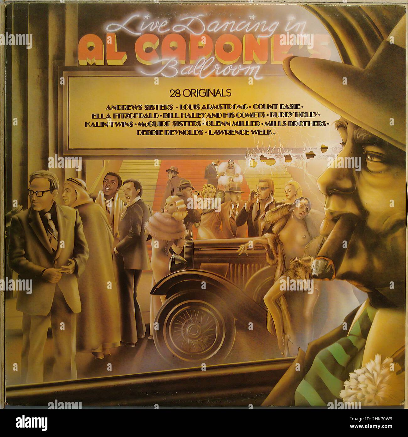 Vintage vinyl record cover - Compilation - Live Dancing In Al Capone's ...