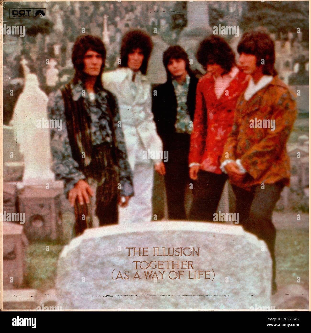Vintage vinyl record cover - Illusion, The - Together - UK - 1969 Stock Photo - Alamy