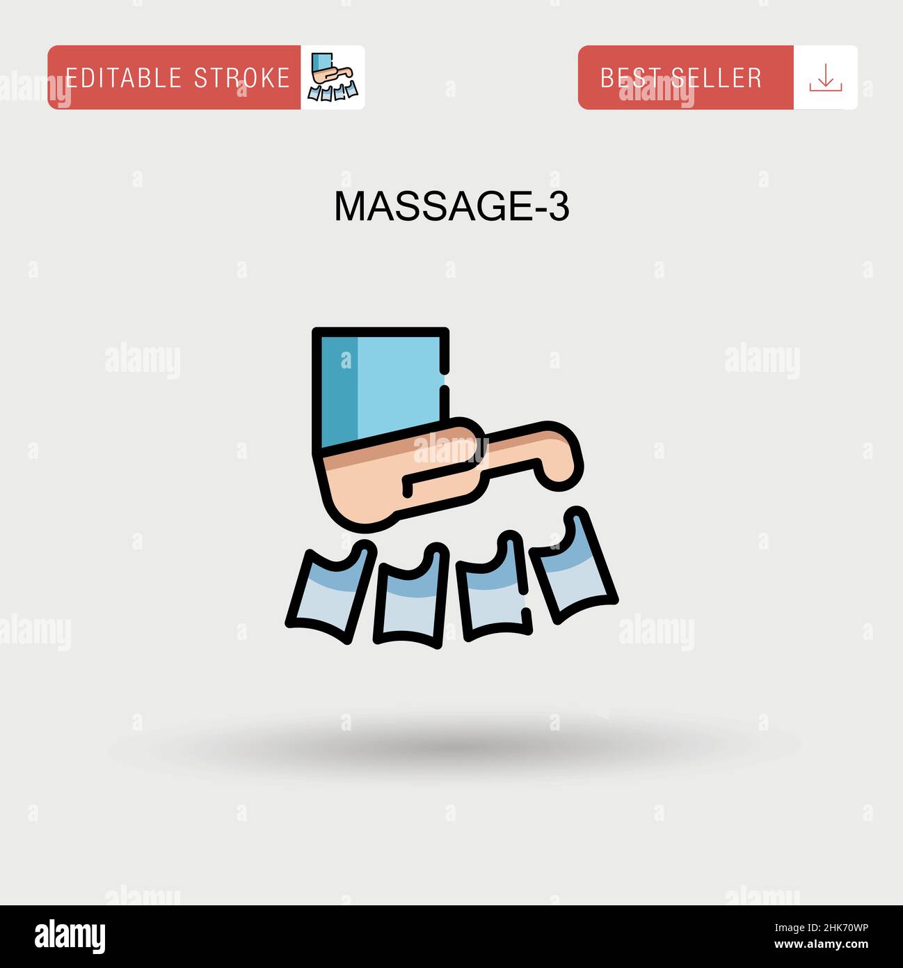 Massage sign Stock Vector Images - Alamy