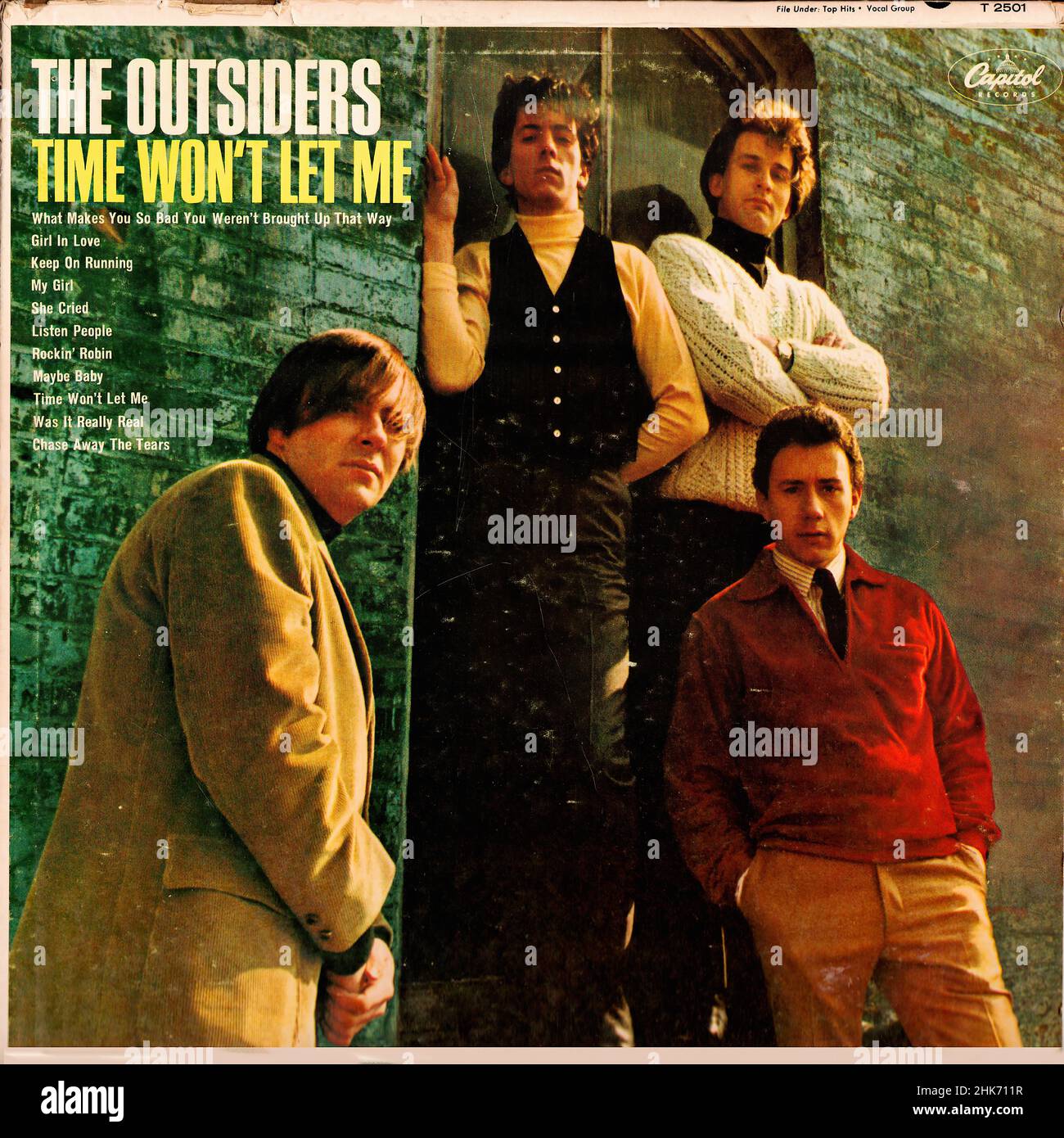 Vintage Vinyl Record Cover Outsiders The Time Won T Let Me Us