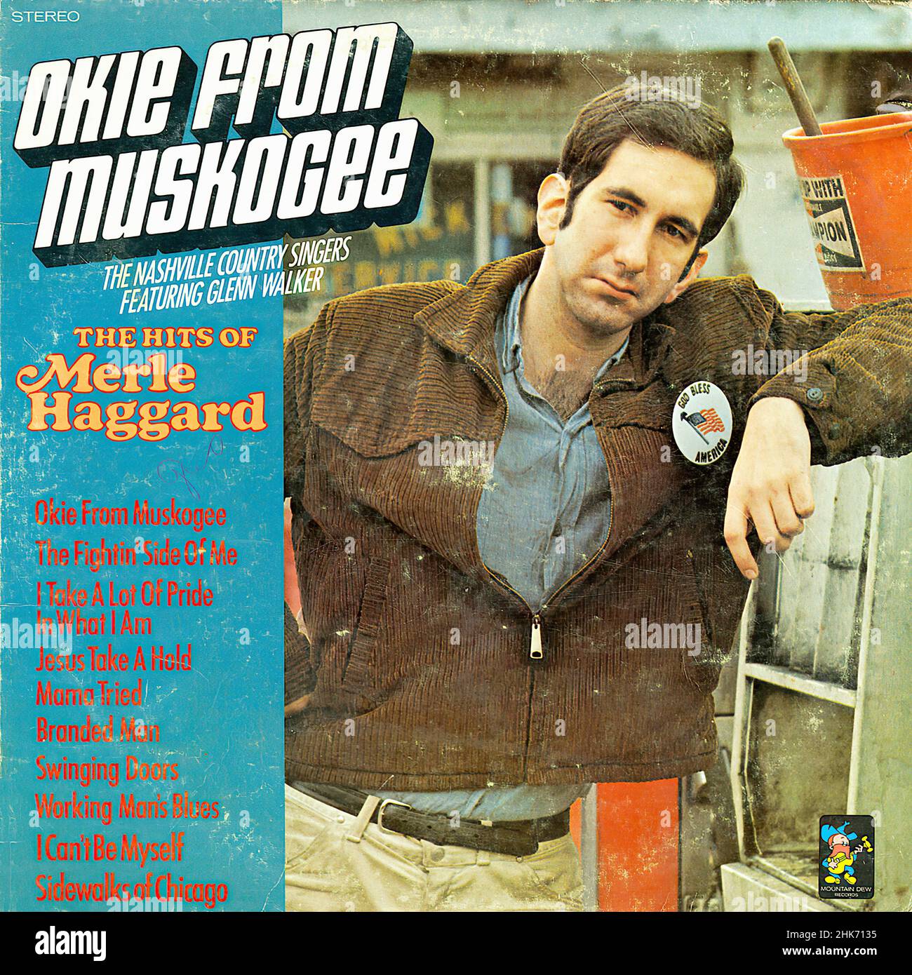 Okie From Muskogee - Vintage Country Music Album Stock Photo - Alamy