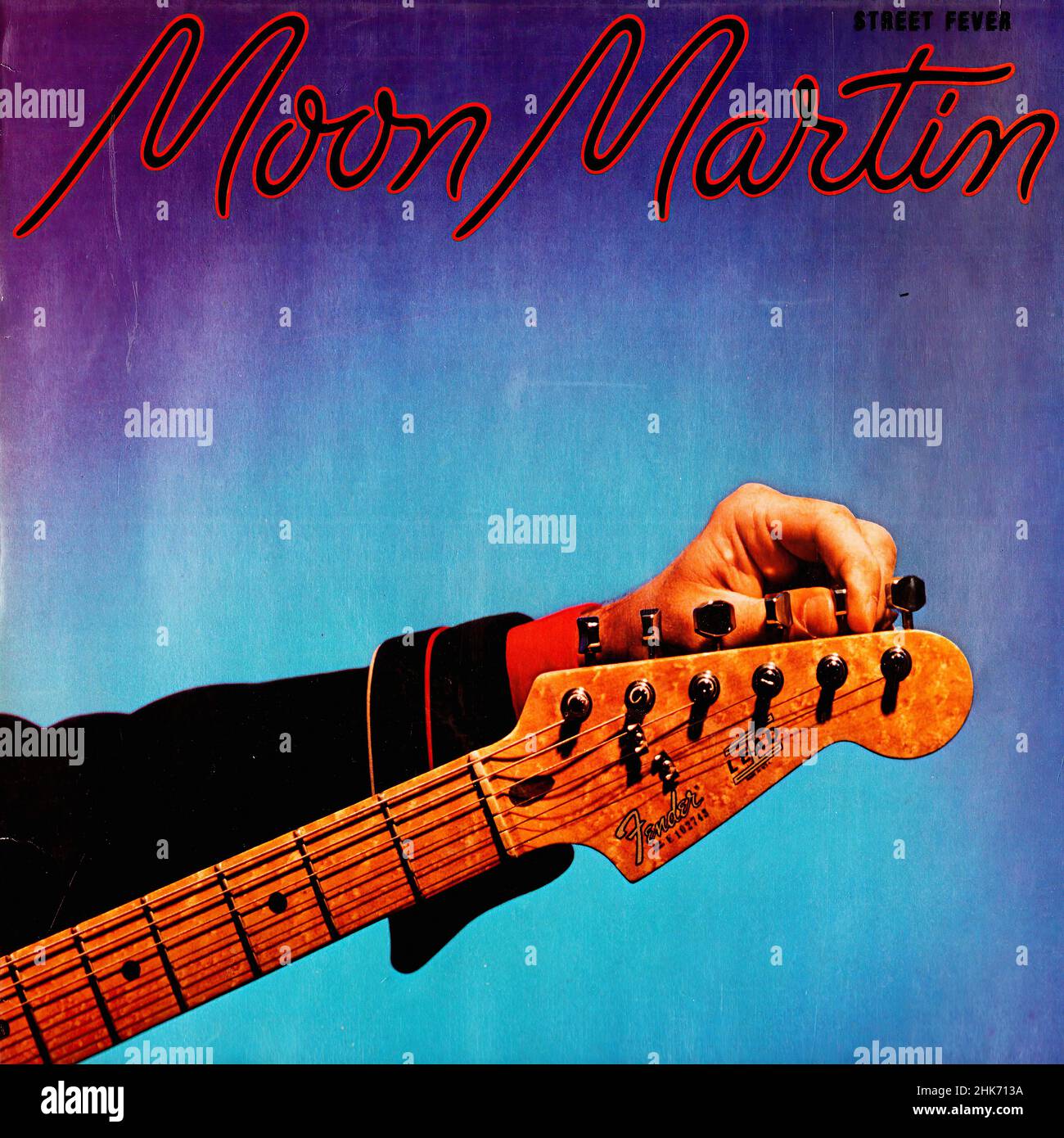 Vintage vinyl record cover - Moon Martin - Street Fever - D - 1980 ...