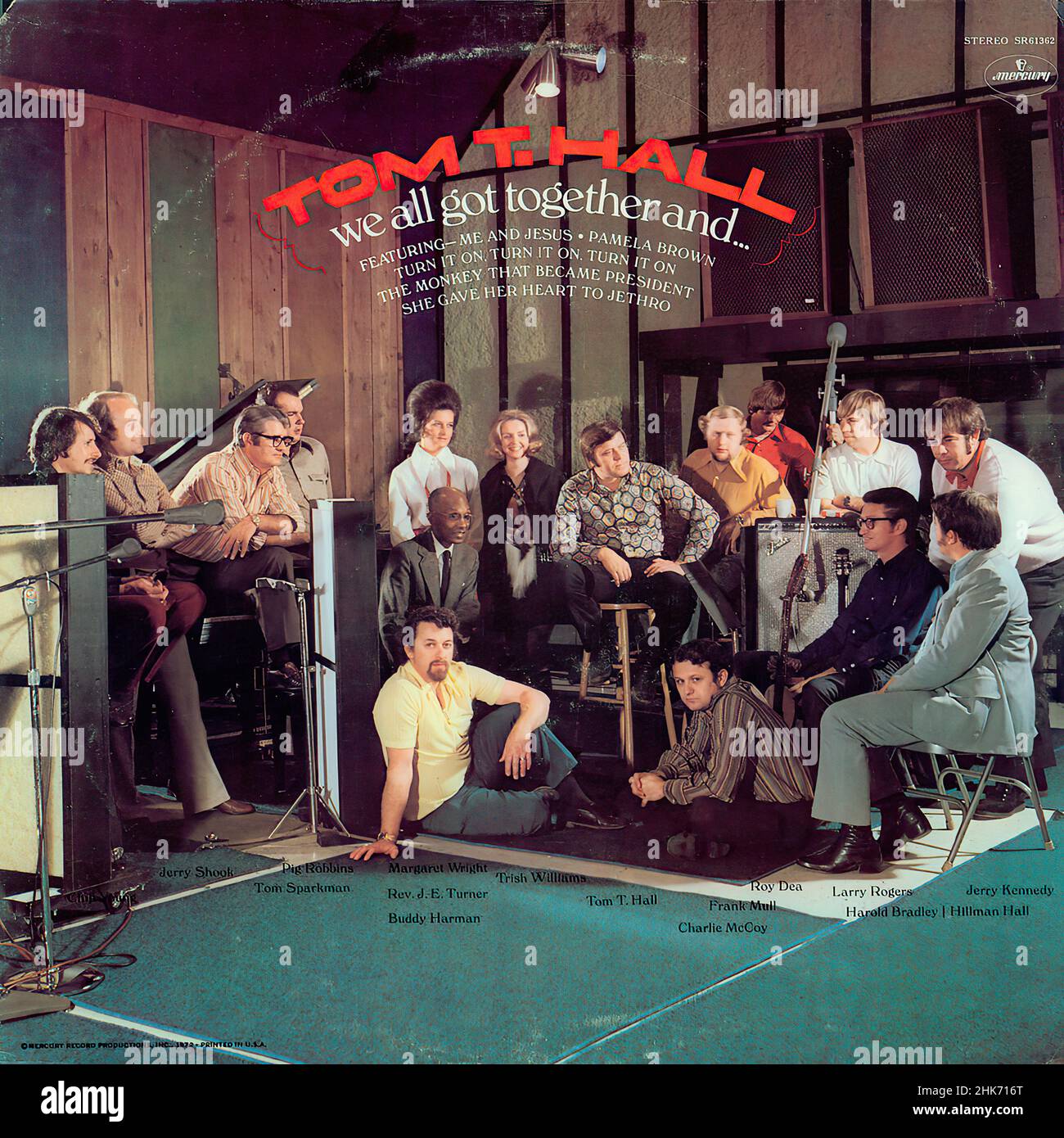 We All Got Together And... - Vintage Country Music Album Stock Photo ...