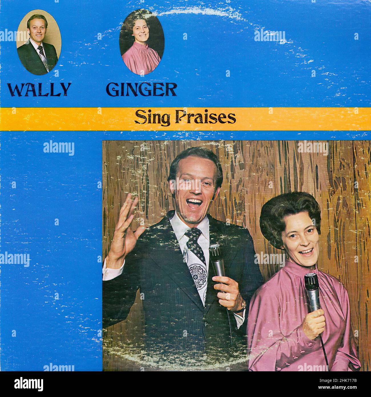 Wally Ginger Sing Praises - Vintage American Christian Vinyl Album ...