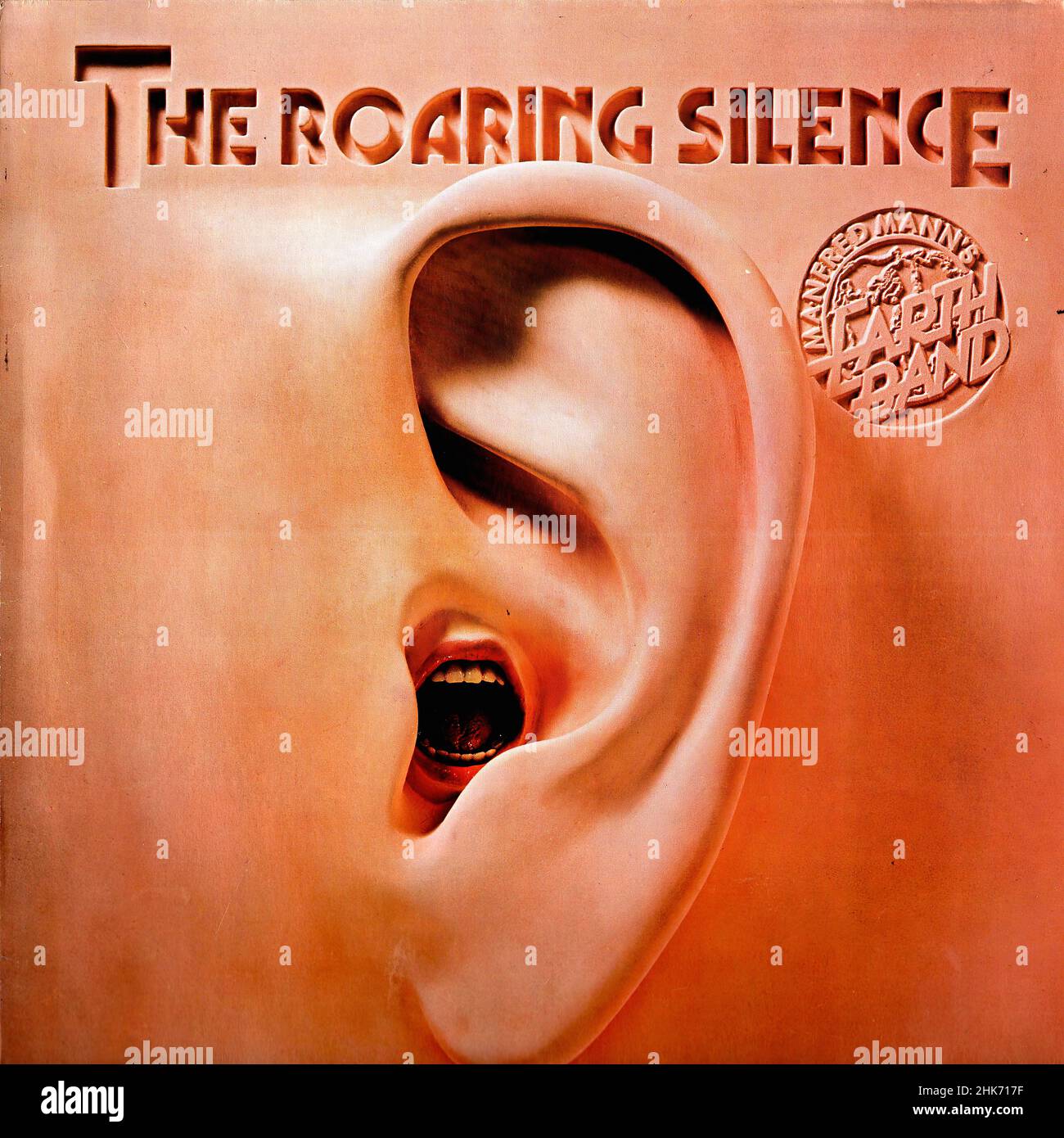 Vintage vinyl record cover - Manfred Mann's Earth Band - The Roaring ...