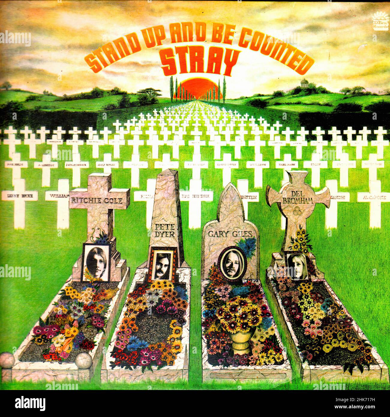 Vintage vinyl record cover - Stray - Stand Up And Be Counted - UK ...