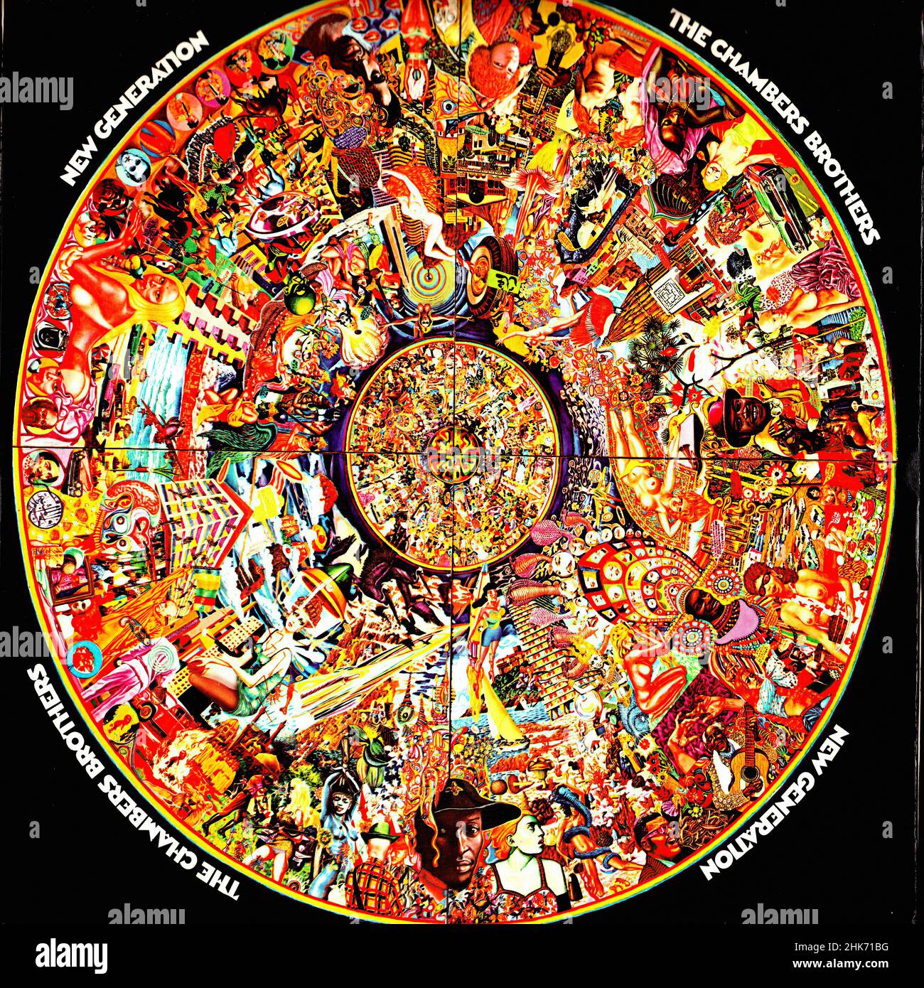 Vintage vinyl record cover - Chambers Brothers, The - New Generation ...