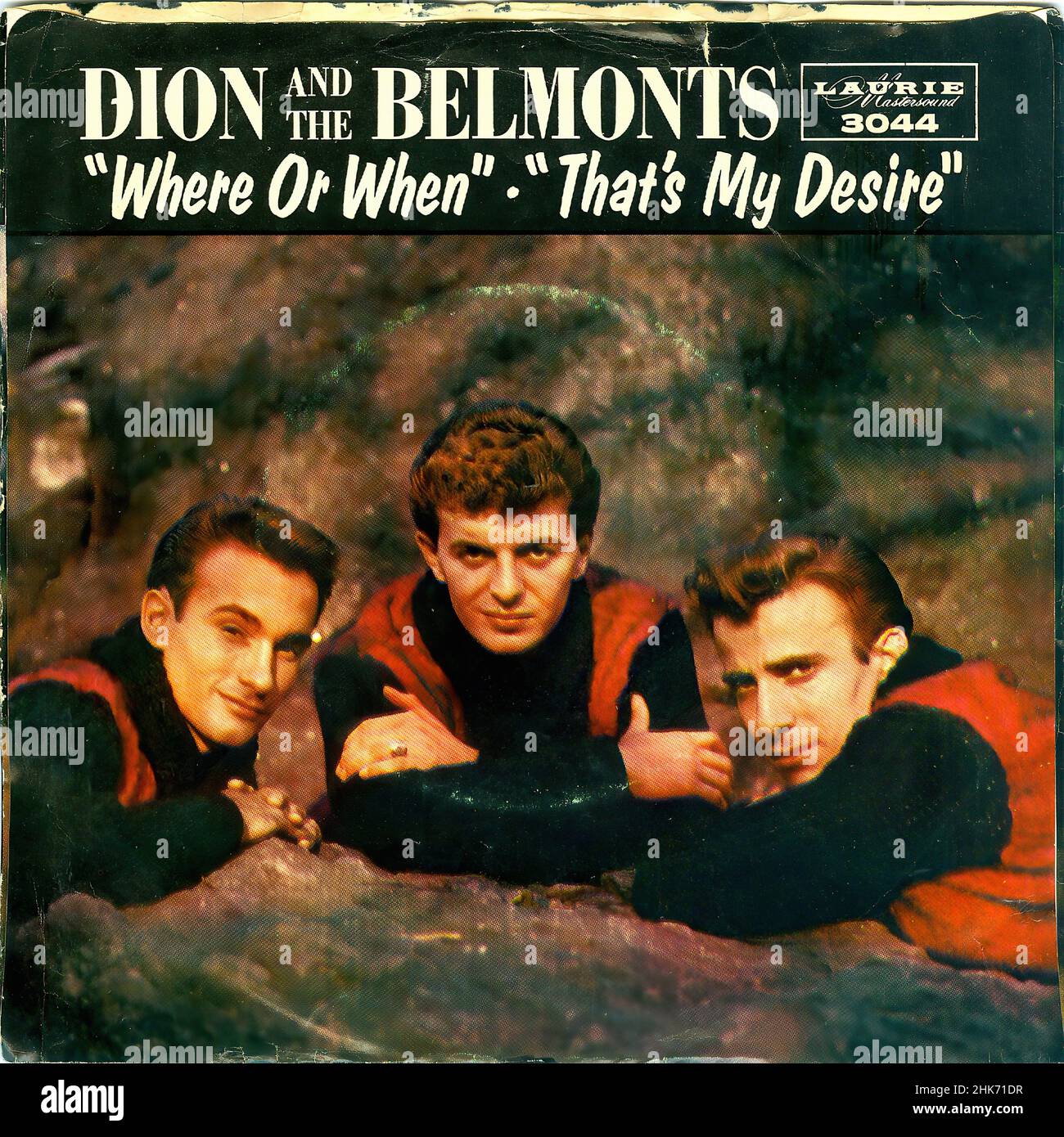 Vintage vinyl record cover - Dion & The Belmonts - Where Or When - US ...