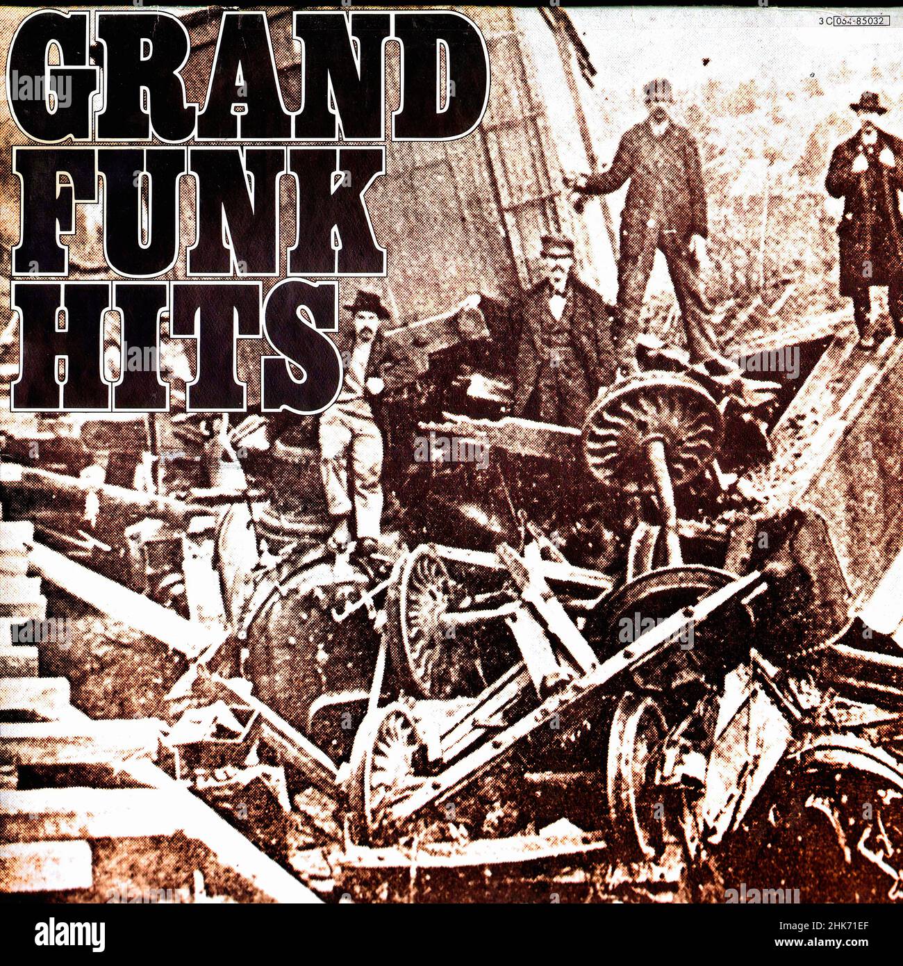 Vintage vinyl record cover - Grand Funk Railroad - Grand Funk Hits ...