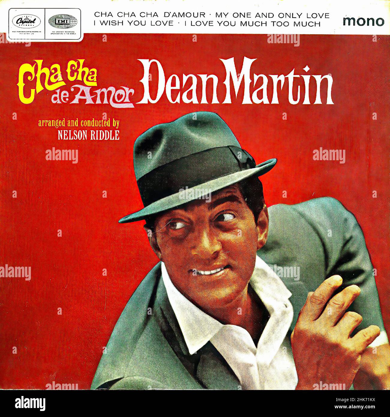 Vintage vinyl record cover - Martin, Dean - Cha Cha De Amor - EP - UK ...