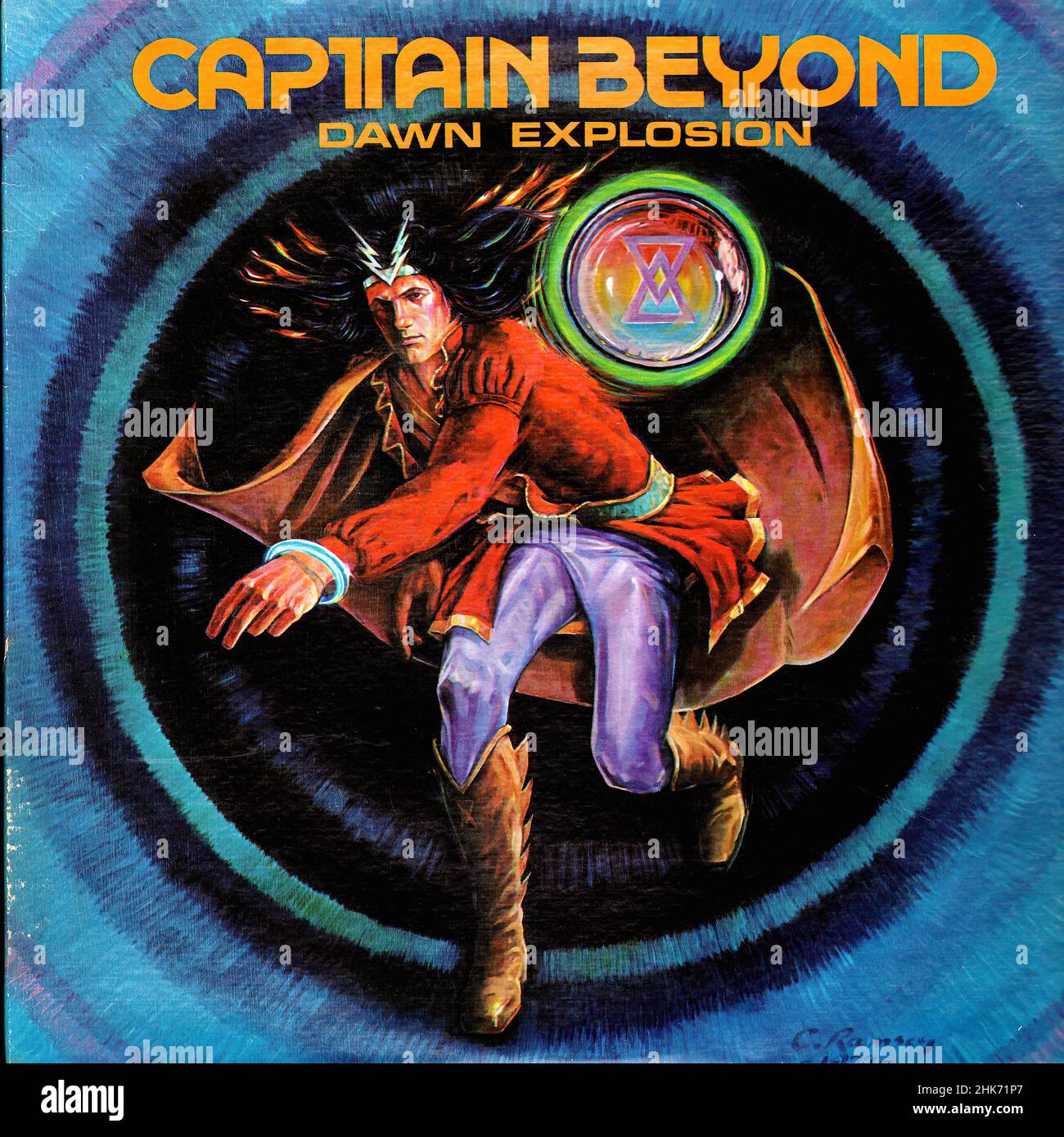 Vintage vinyl record cover - Captain Beyond - Dawn Explosion - US ...