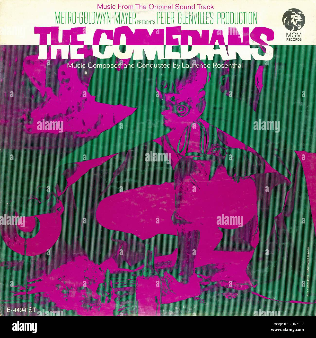 The Comedians - Vintage Soundtrack Vinyl Album Stock Photo - Alamy