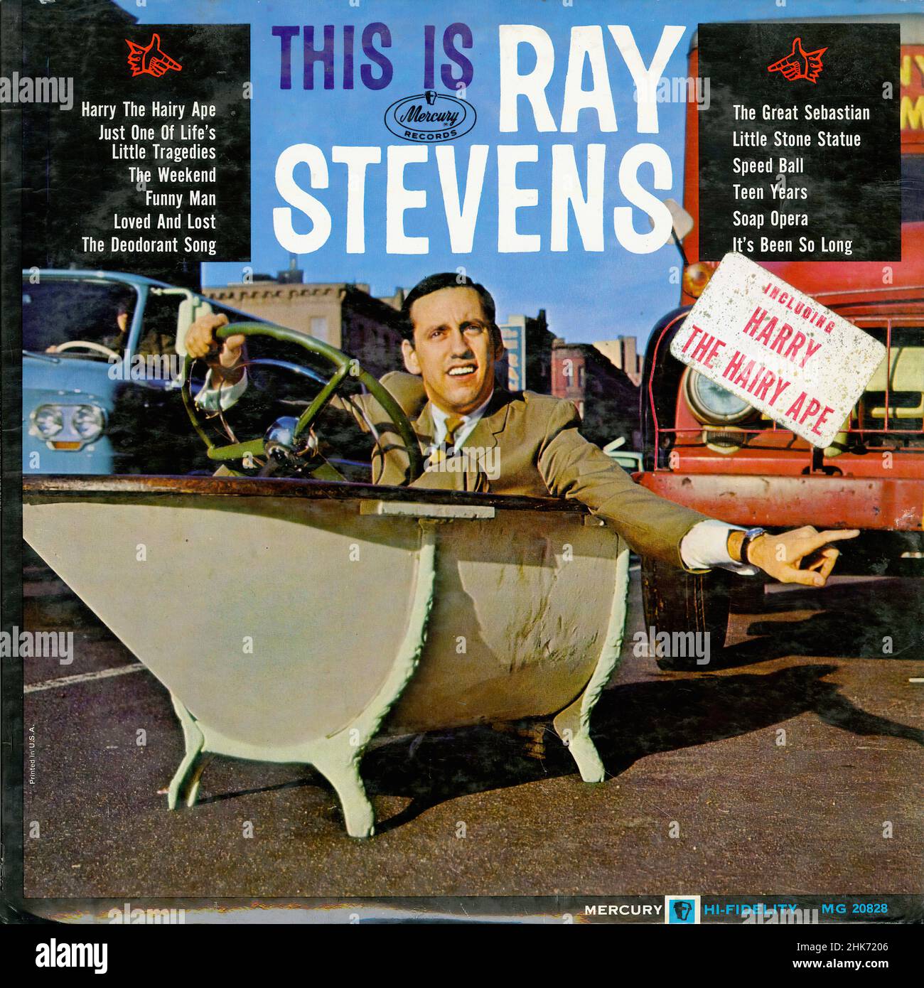 This Is Ray Stevens - Vintage Country Music Album Stock Photo - Alamy