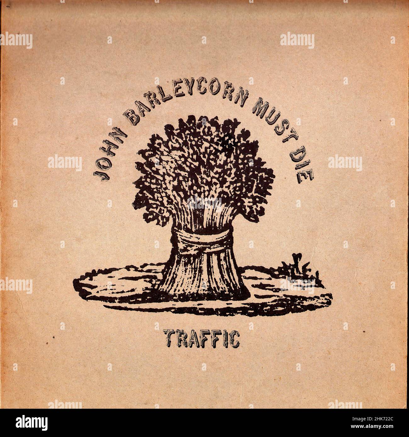 Vintage vinyl record cover - Traffic - John Barleycorn Must Die - D ...
