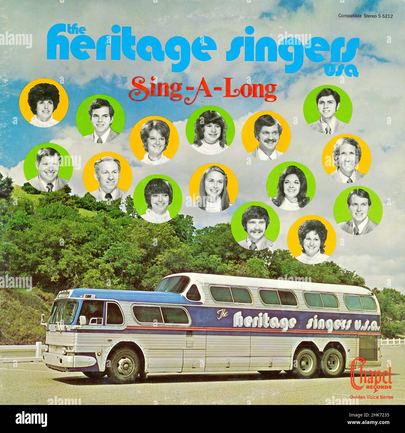 Sing-A-Long - Vintage American Christian Vinyl Album Stock Photo - Alamy
