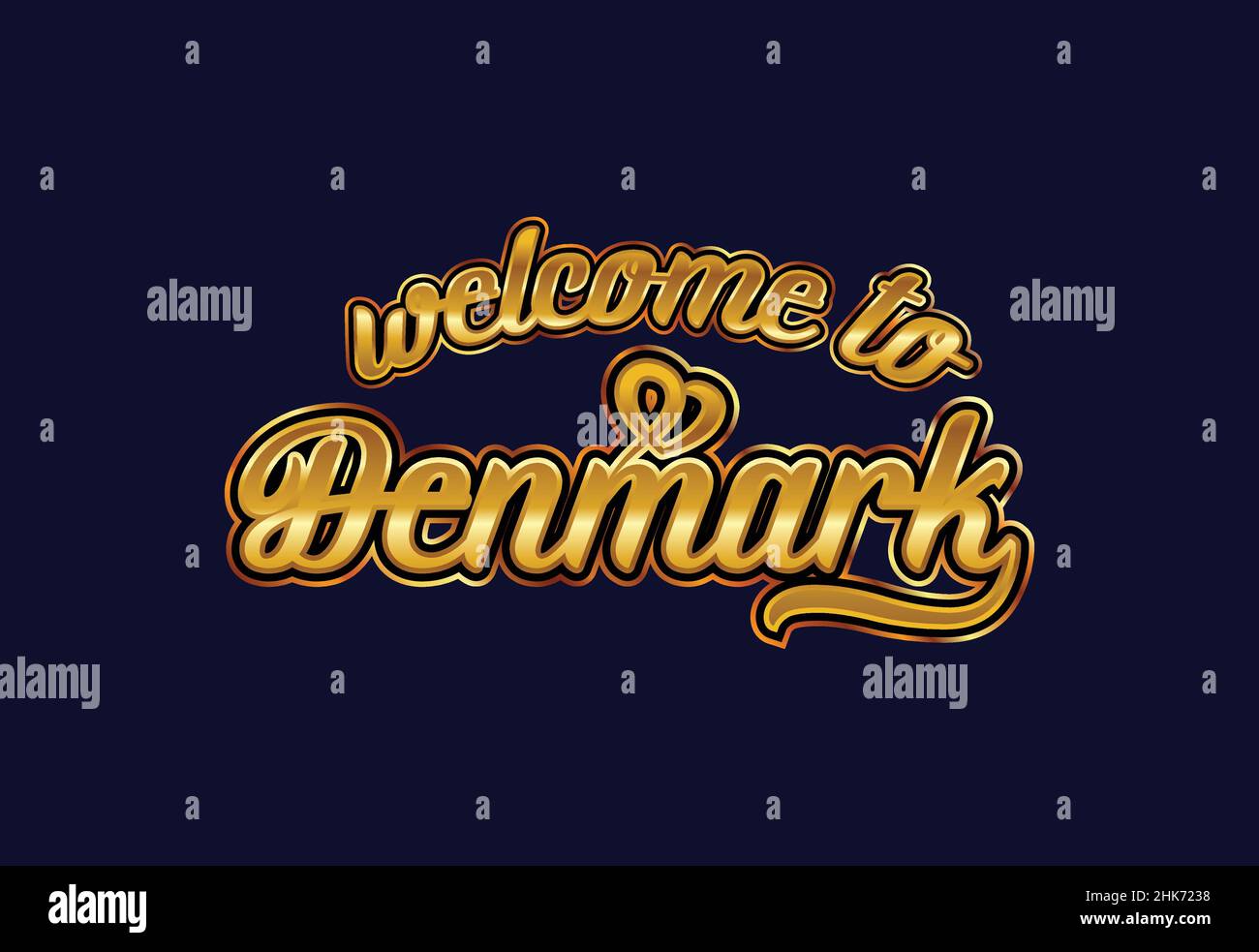 Welcome to denmark sign hi-res stock photography and images - Alamy