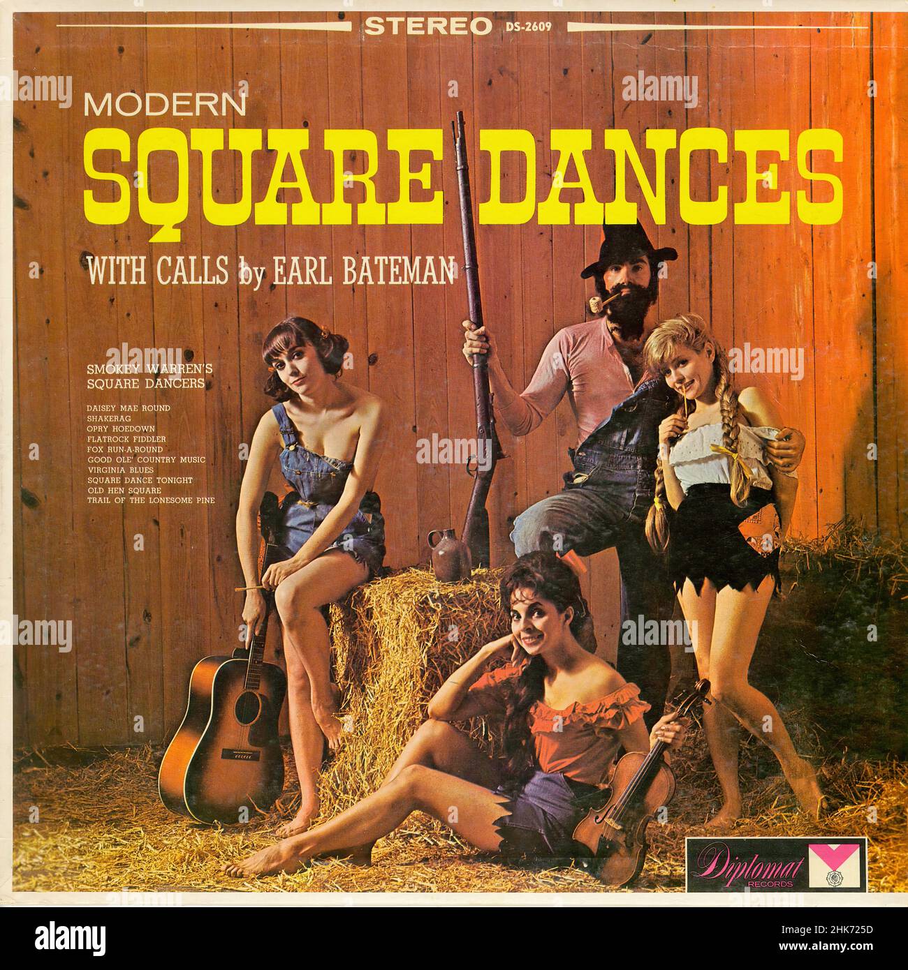 Modern Square Dances - Vintage Country Music Album Stock Photo - Alamy