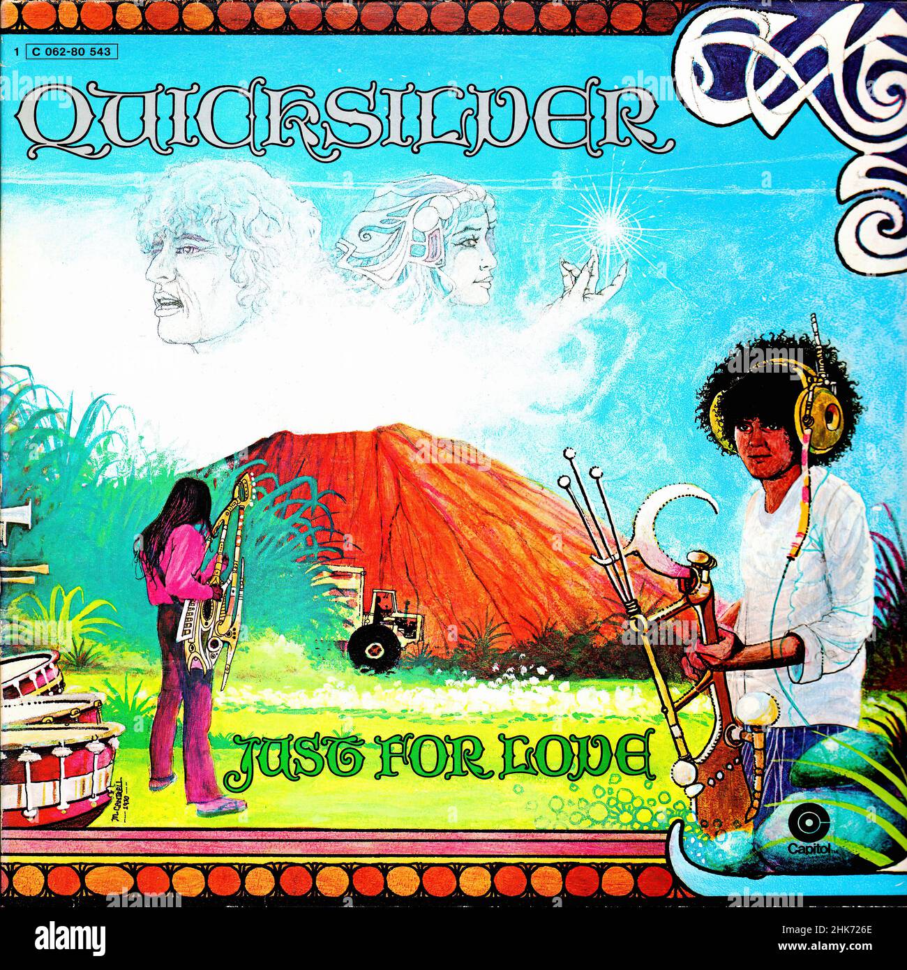 Vintage vinyl record cover - Quicksilver Messenger Service - Just For ...