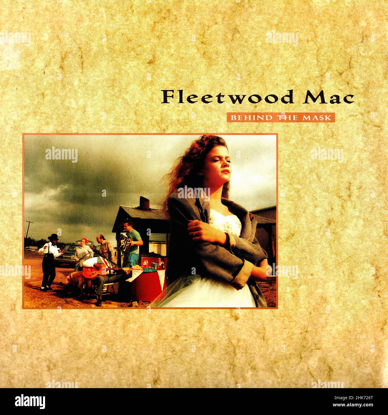 Vintage vinyl record cover - Fleetwood Mac - Behind The Mask - D - 1990 ...