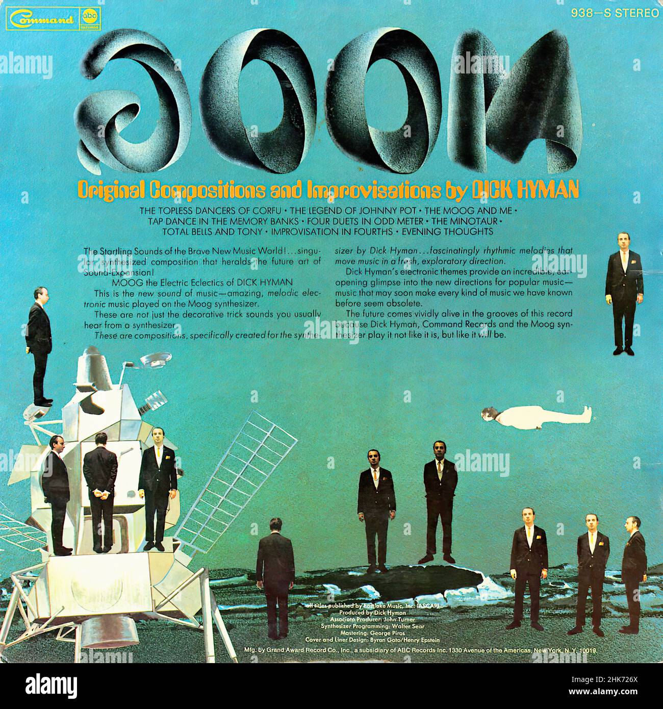 Moog The Electric Eclectics of Dick Hyman (BC) - Vintage Musical Vinyl ...