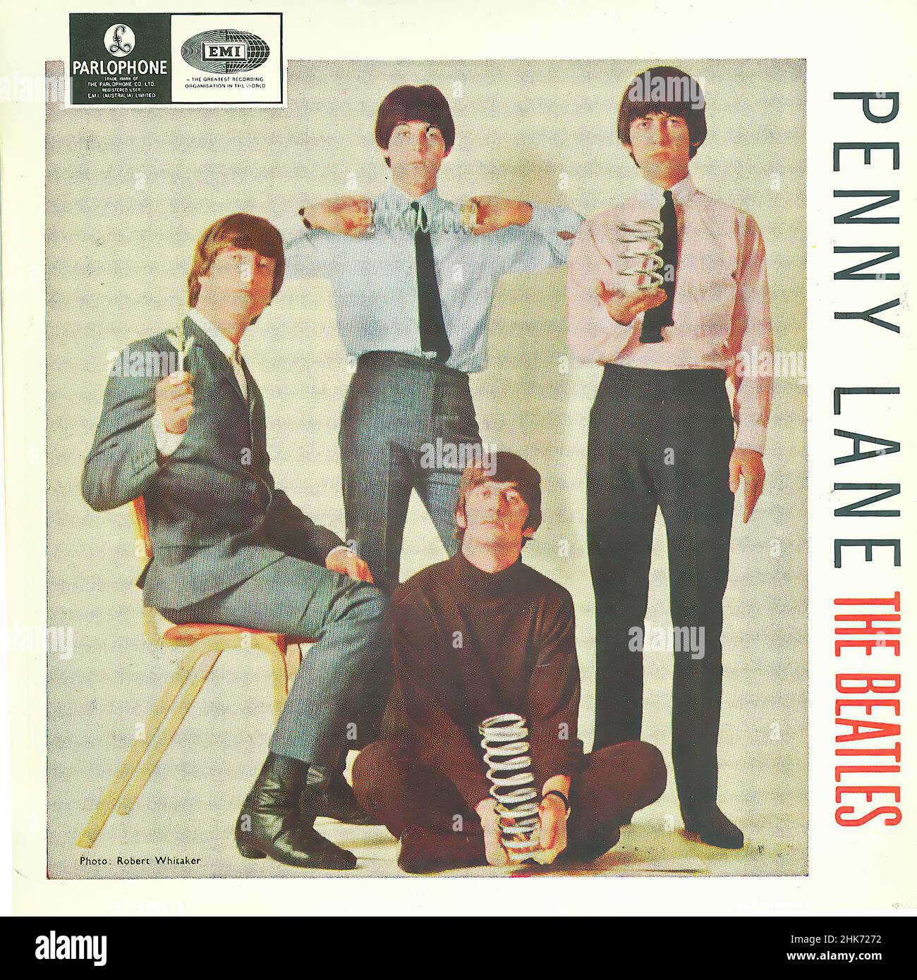 Penny Lane Beatles Album Cover