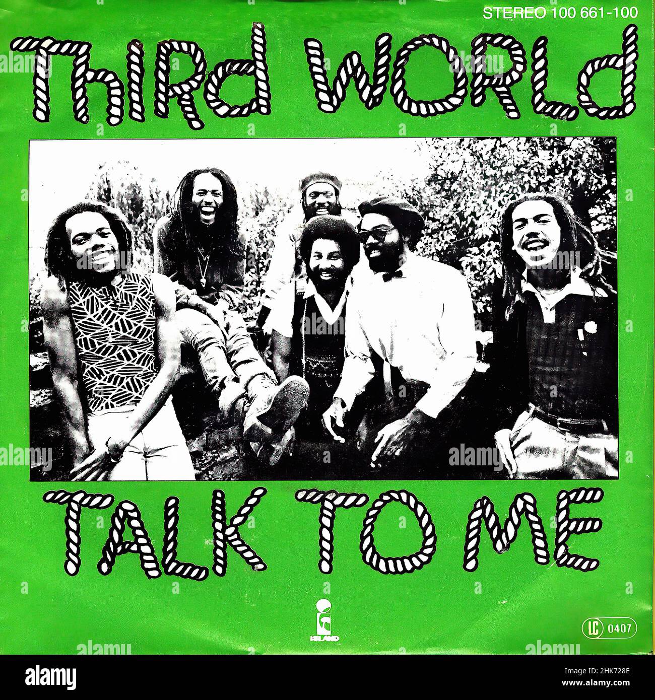 Vintage vinyl record cover - Third World - Talk To Me - D - 1979 h ...