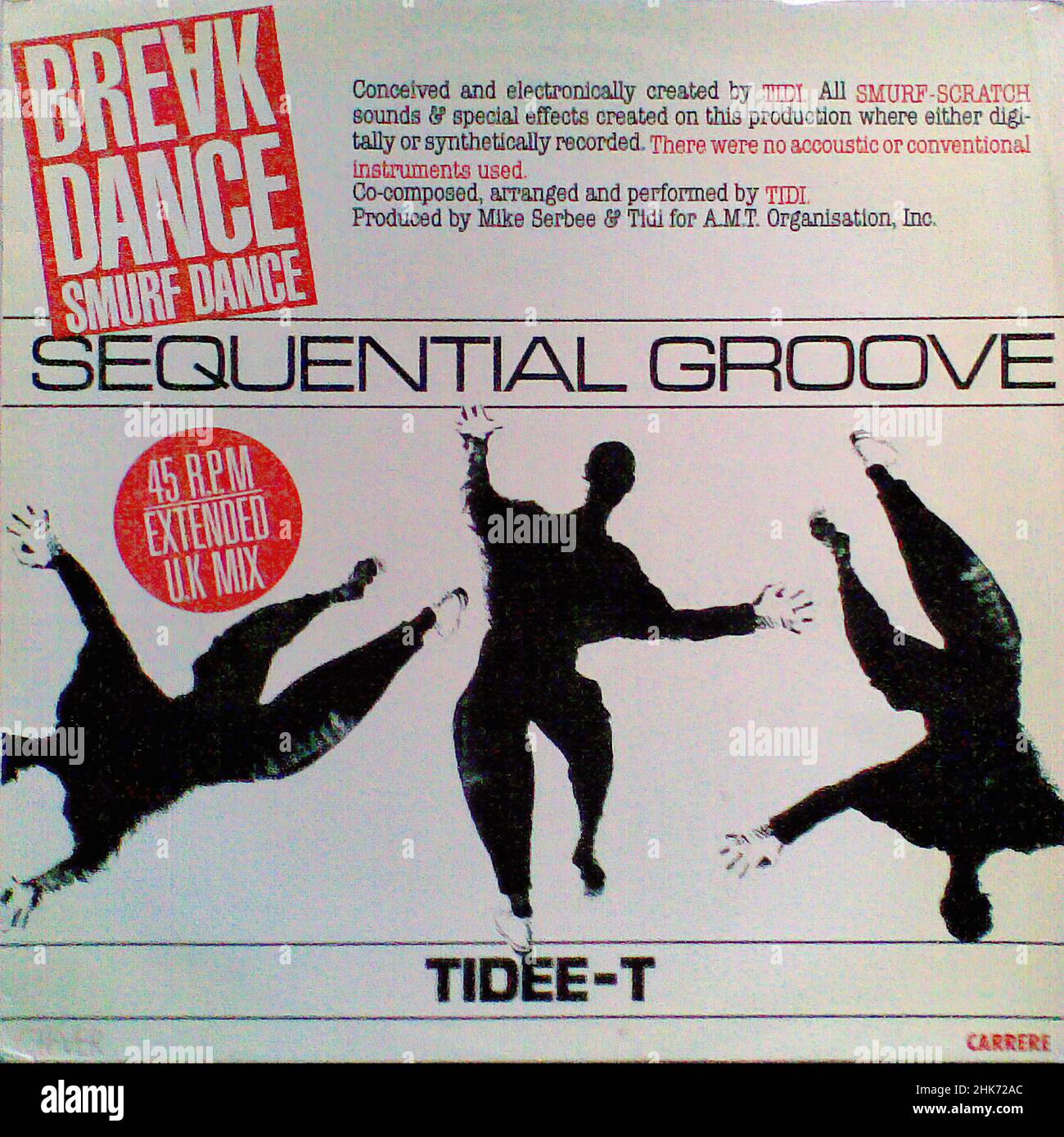 Vintage vinyl record cover - Break Dance - Sequential Groove.jpg Stock ...