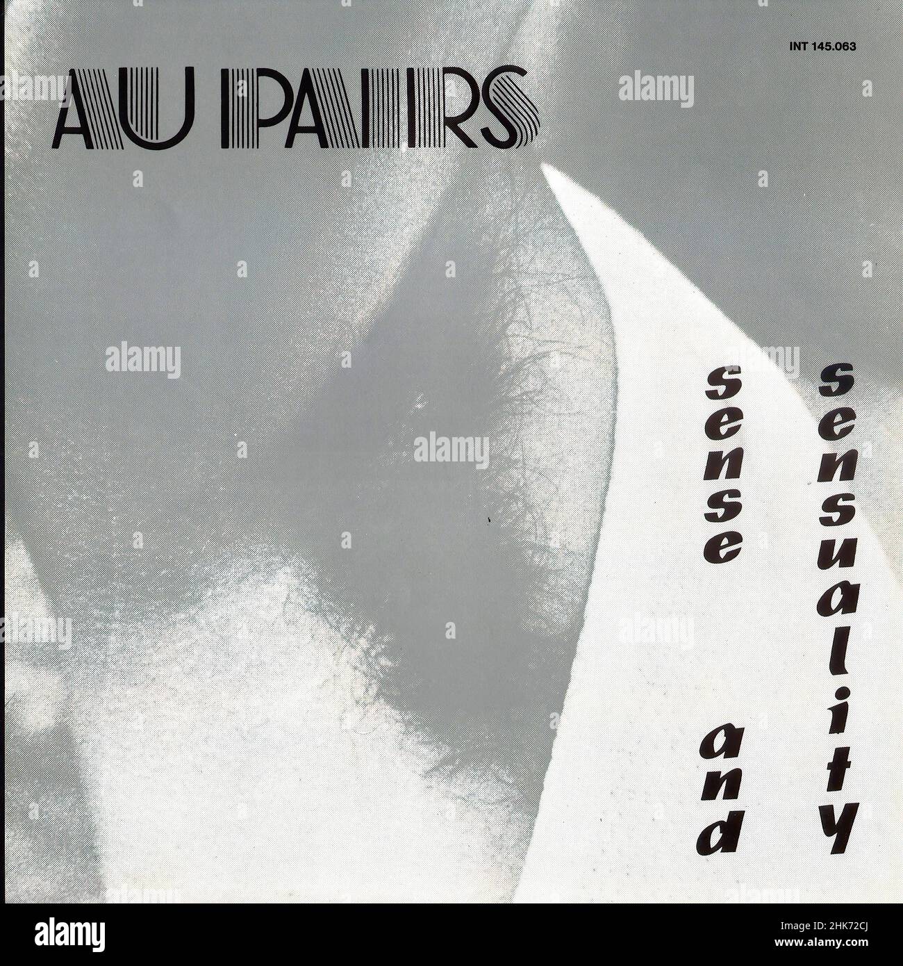 Vintage vinyl record cover - Au Pairs - Sense And Sensuality - D - 1982 ...