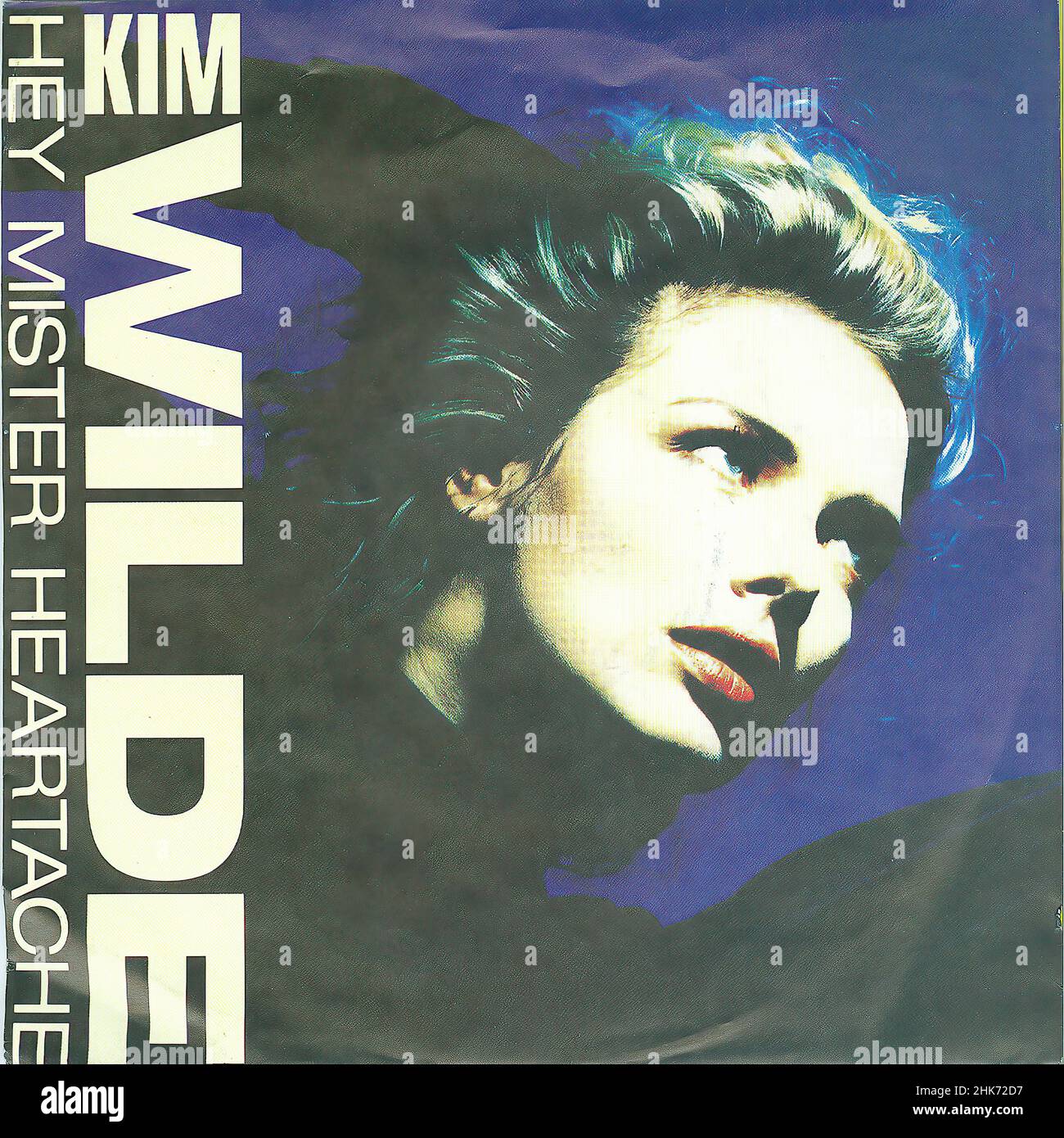 Vintage vinyl record cover - Wilde, Kim - Hey Mr Heartache - D - 1988 h ...