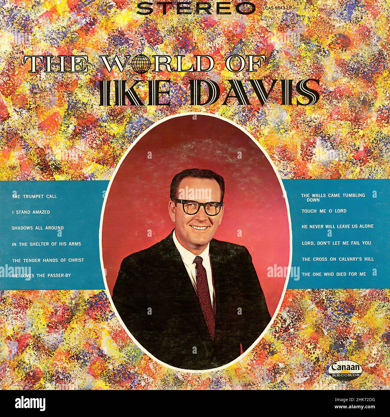 The World Of Ike Davis - Vintage American Christian Vinyl Album Stock ...