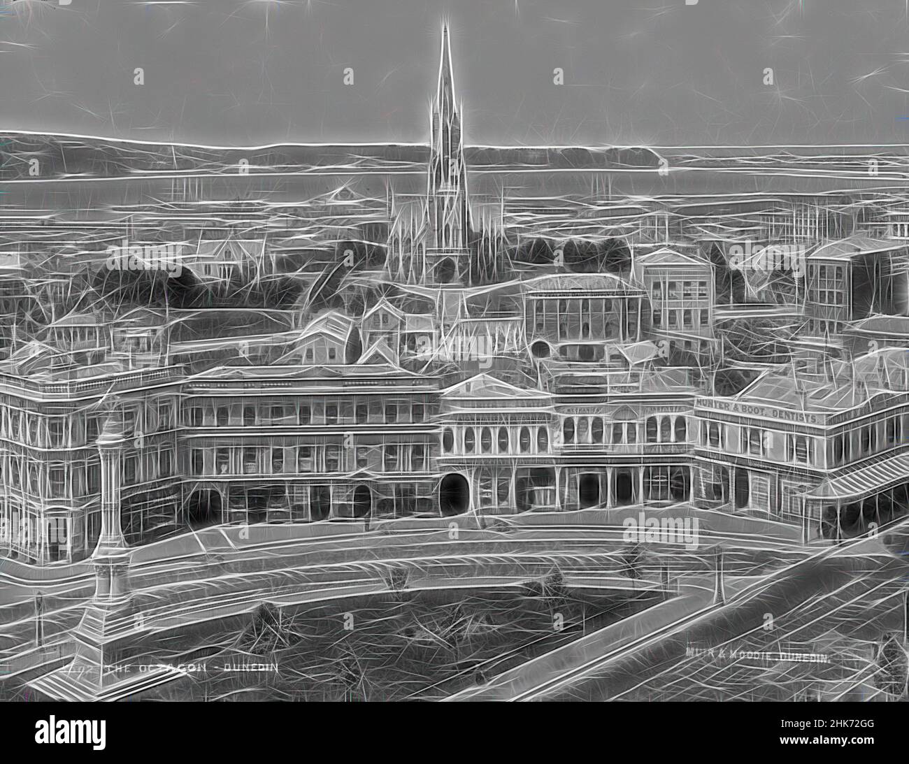 Inspired by The Octagon, Dunedin, Burton Brothers studio, photography ...