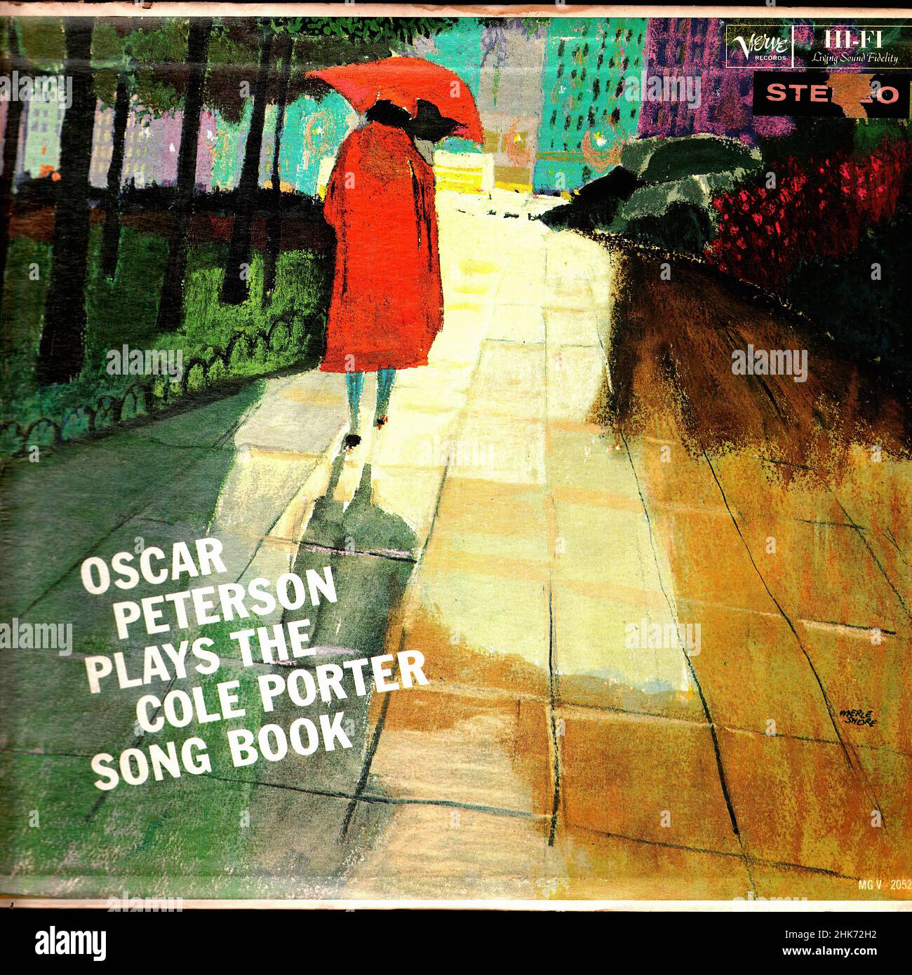 Vintage vinyl record cover - Peterson,Oscar - plays The Cole Porter ...