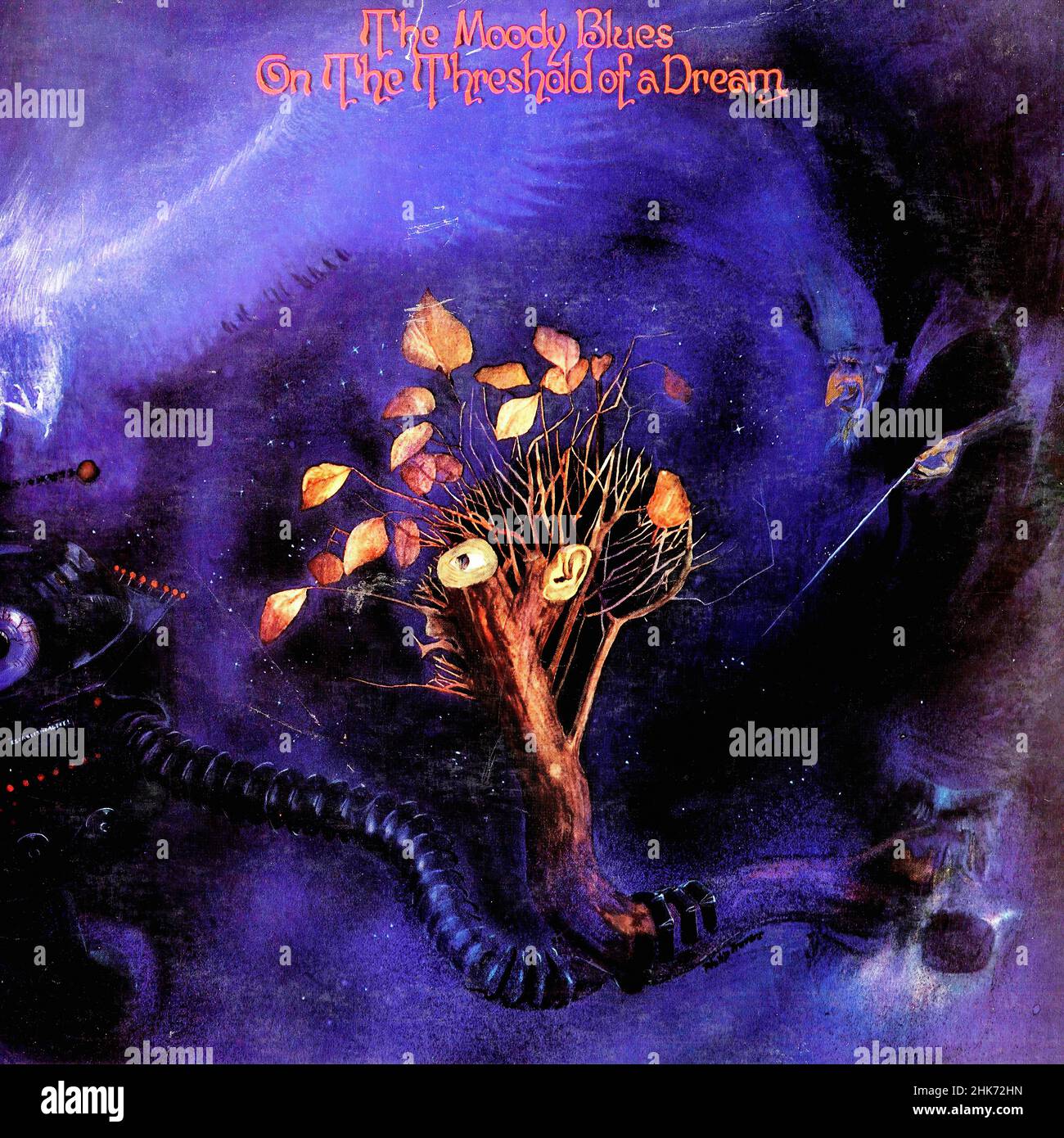 Vintage vinyl record cover - Moody Blues, The - On The Threshold Of A ...