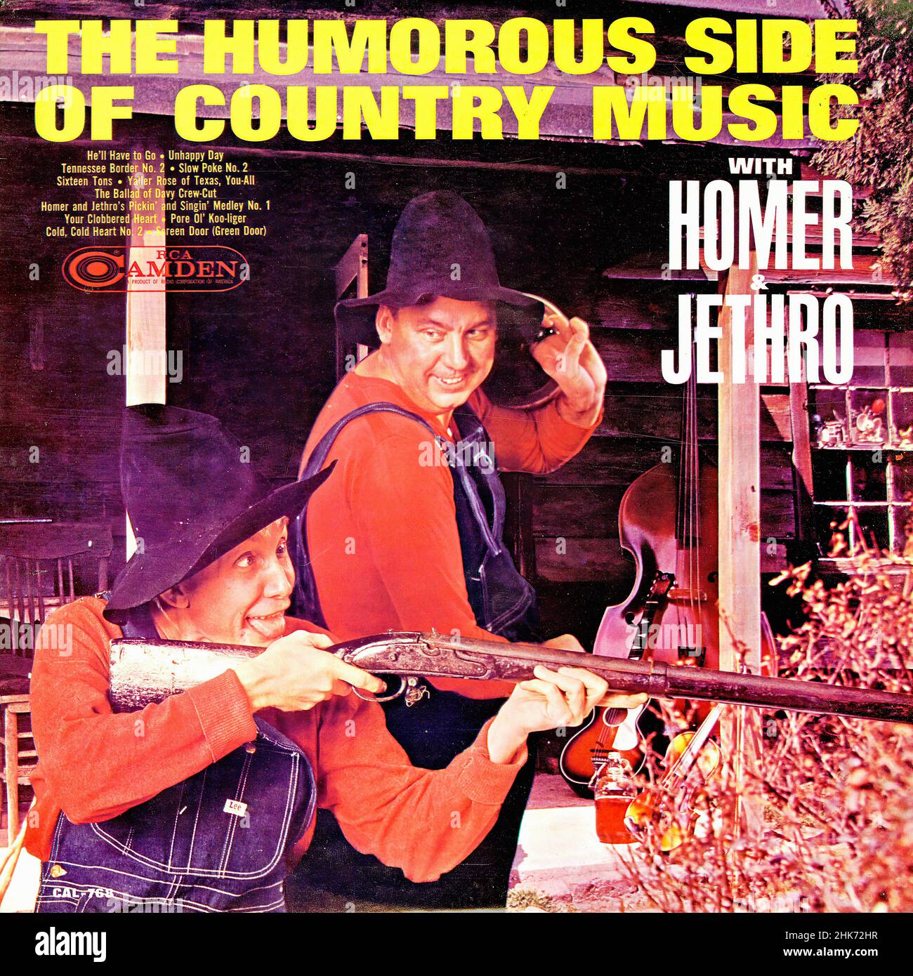 The Humorous Side Of Country Music - Vintage Country Music Album Stock ...
