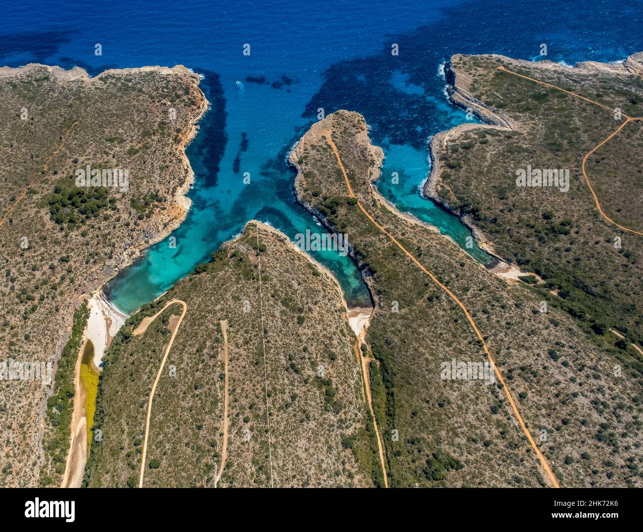 Bucht mit strand cala magraner hi-res stock photography and images - Alamy