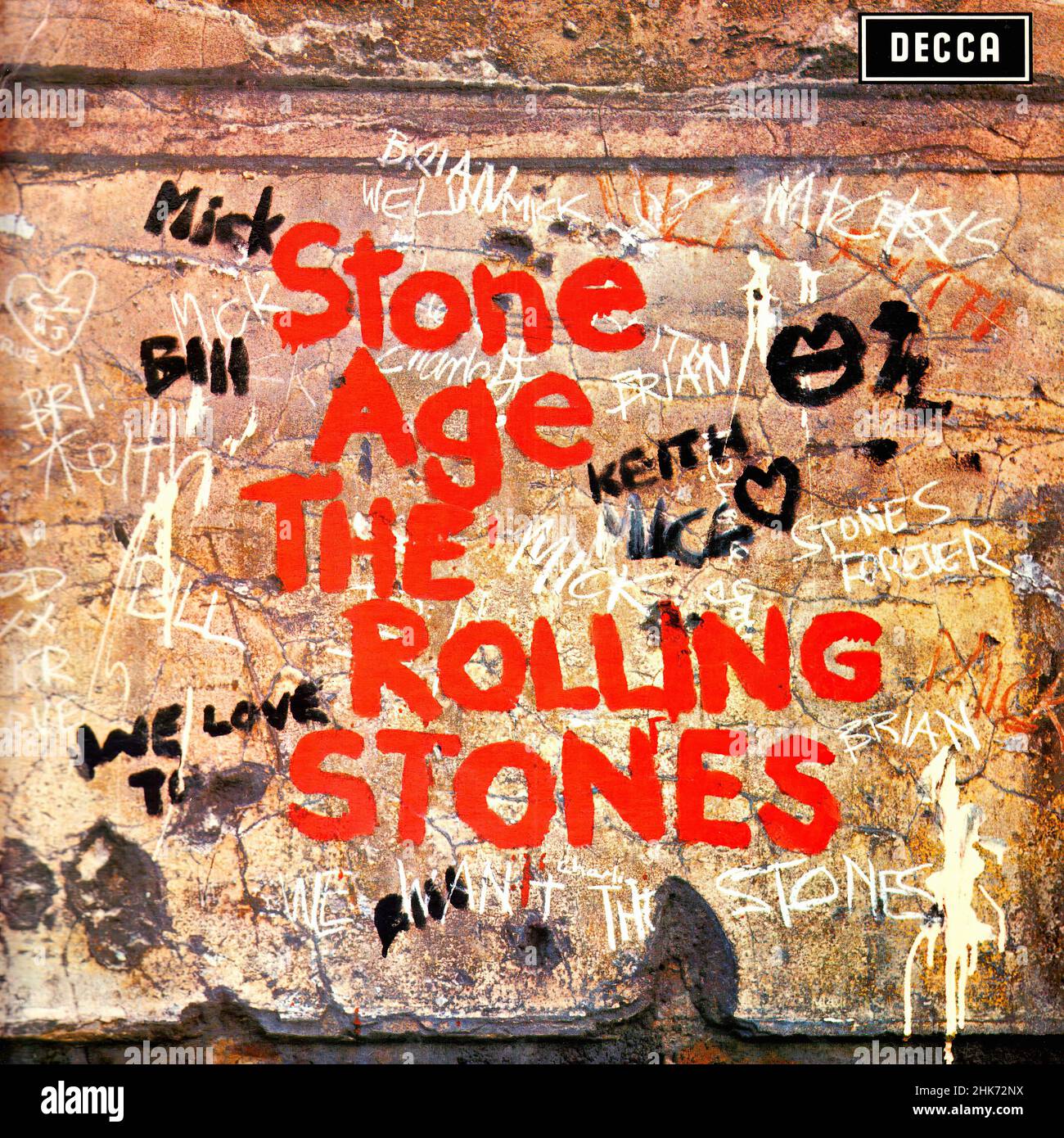 Vintage vinyl record cover - Rolling Stones, The - Stone Age - D - 1971 ...