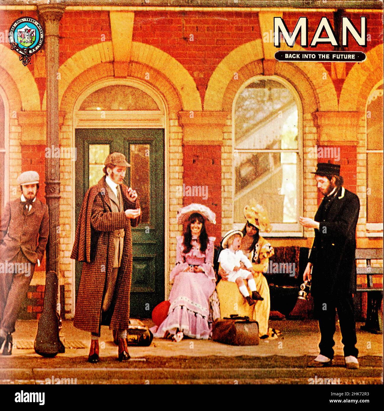 Vintage vinyl record cover - Man - Back Into The Future - UK - 1973 ...