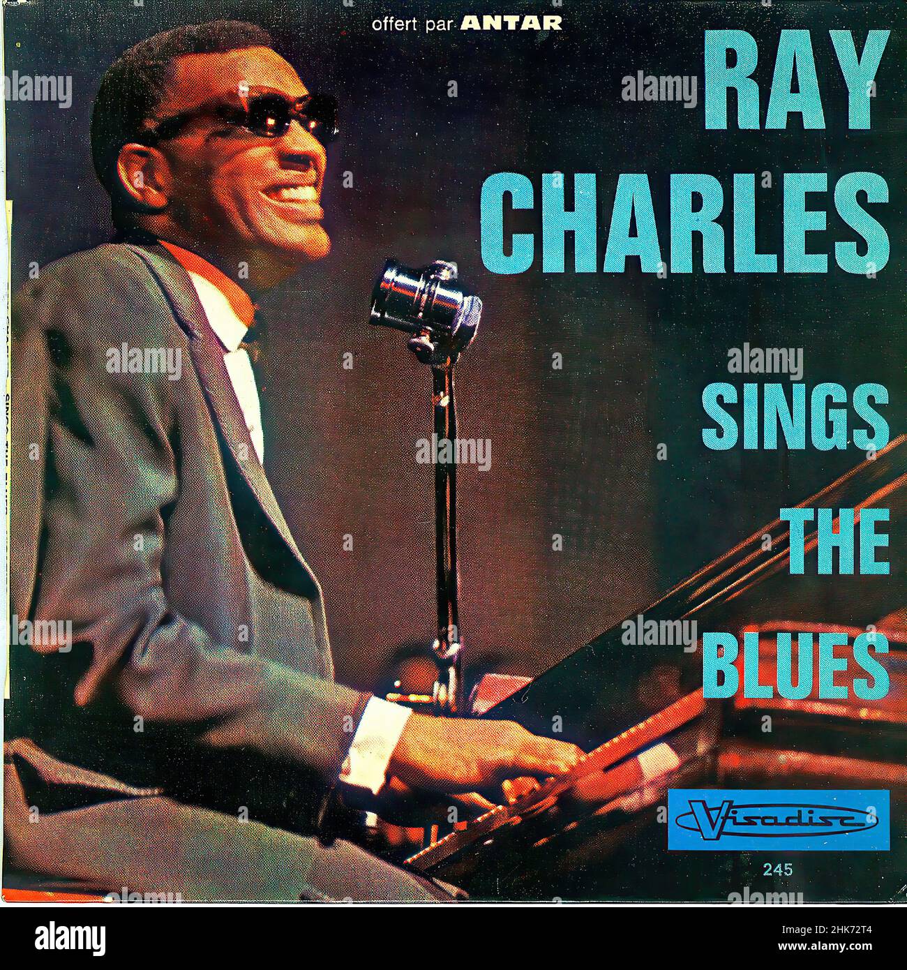 Vintage vinyl record cover - Charles, Ray - Sings The Blues - EP ...