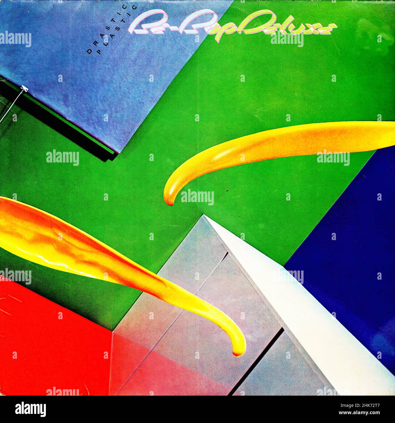 Vintage vinyl record cover - Be Bop Deluxe - Drastic Plastic - D - 1978 Stock Photo - Alamy