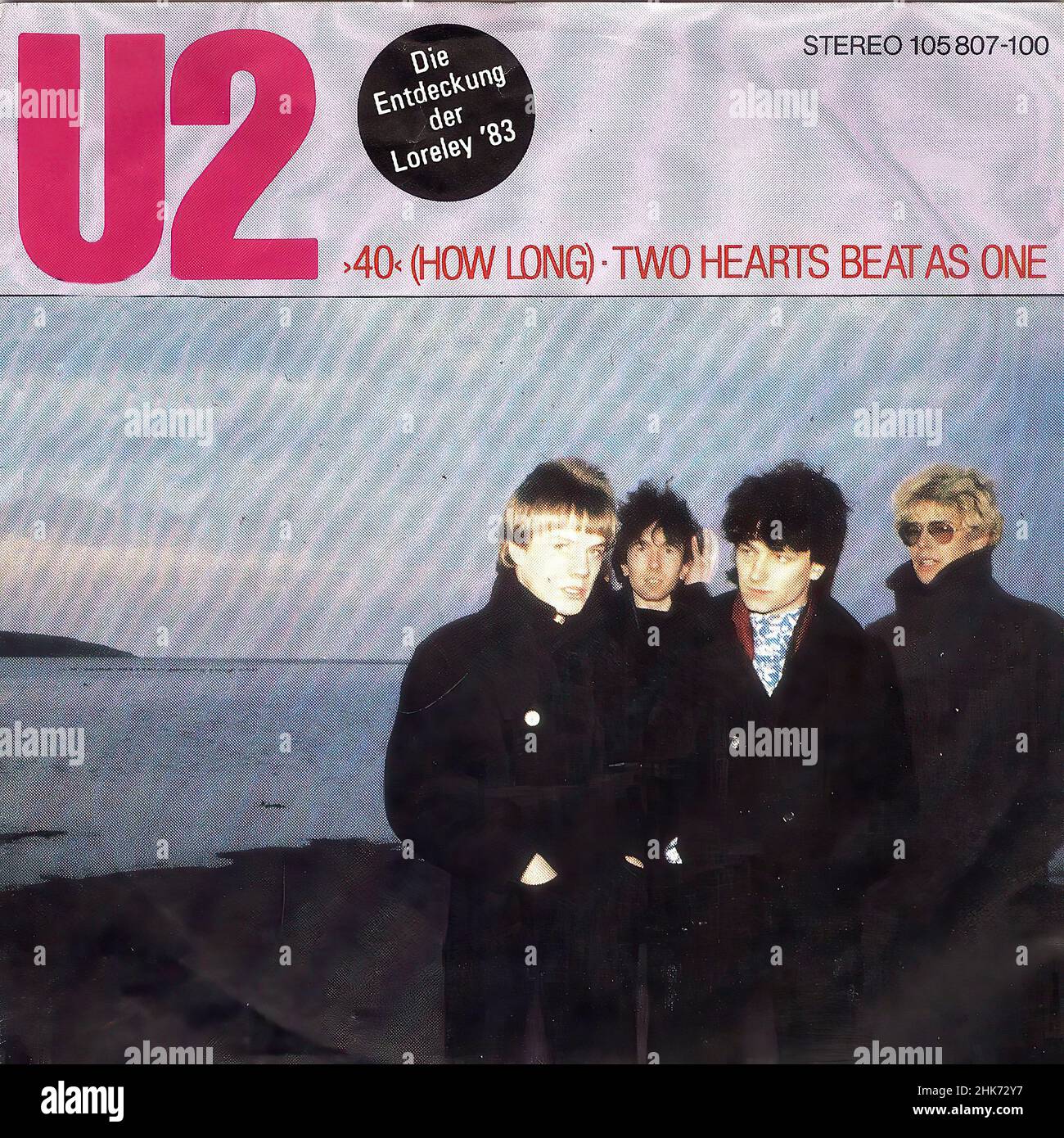 Vintage vinyl record cover - U 2 - Two Hearts Beat As One - D - 1983 h ...
