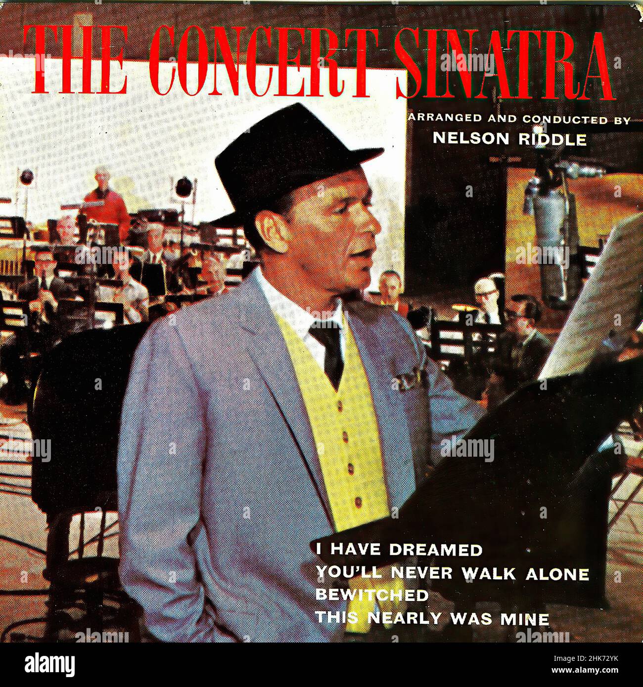 Vintage vinyl record cover - Sinatra, Frank - The Concert Sinatra - EP ...