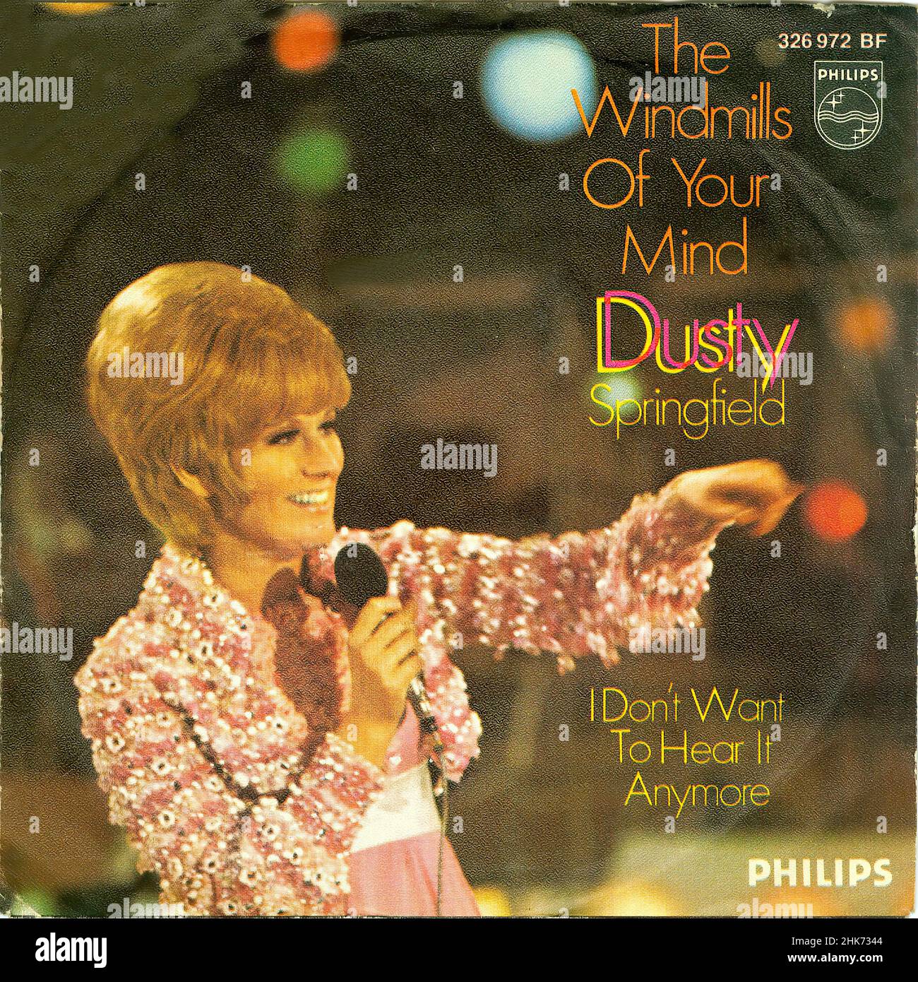 Vintage vinyl record cover - Springfield, Dusty - The Windmills Of Yor ...