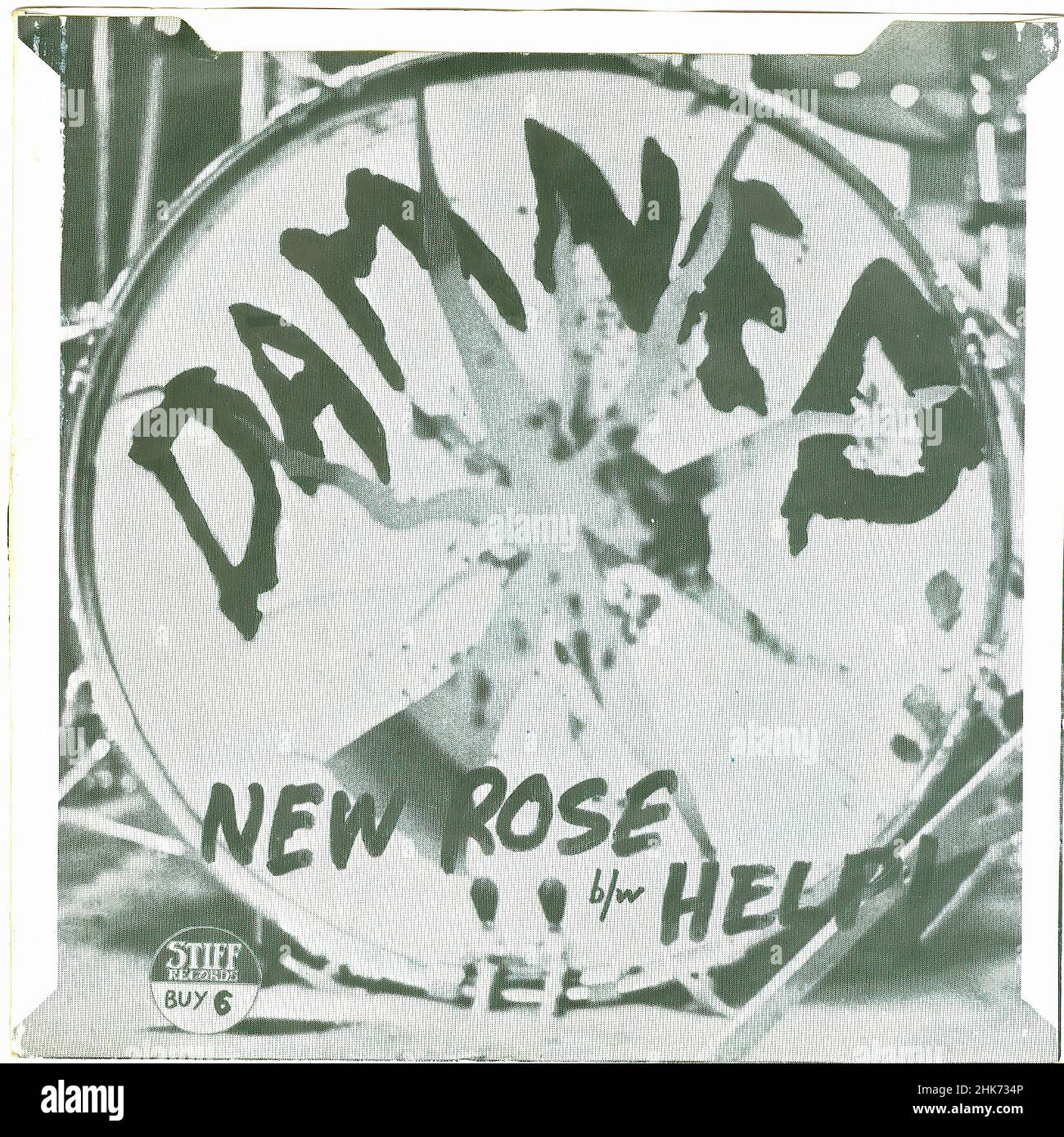Vintage vinyl record cover - Damned, The - New Rose - UK - 1976 - BUY 6 ...