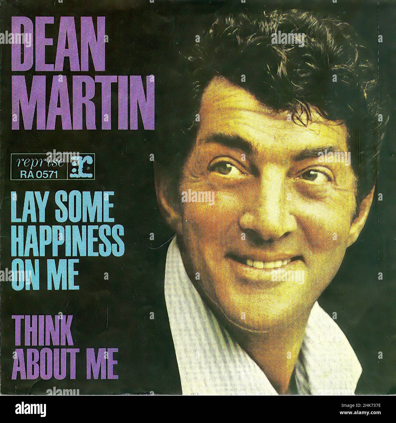 Vintage vinyl record cover - Martin, Dean - Lay Some Happiness On Me ...