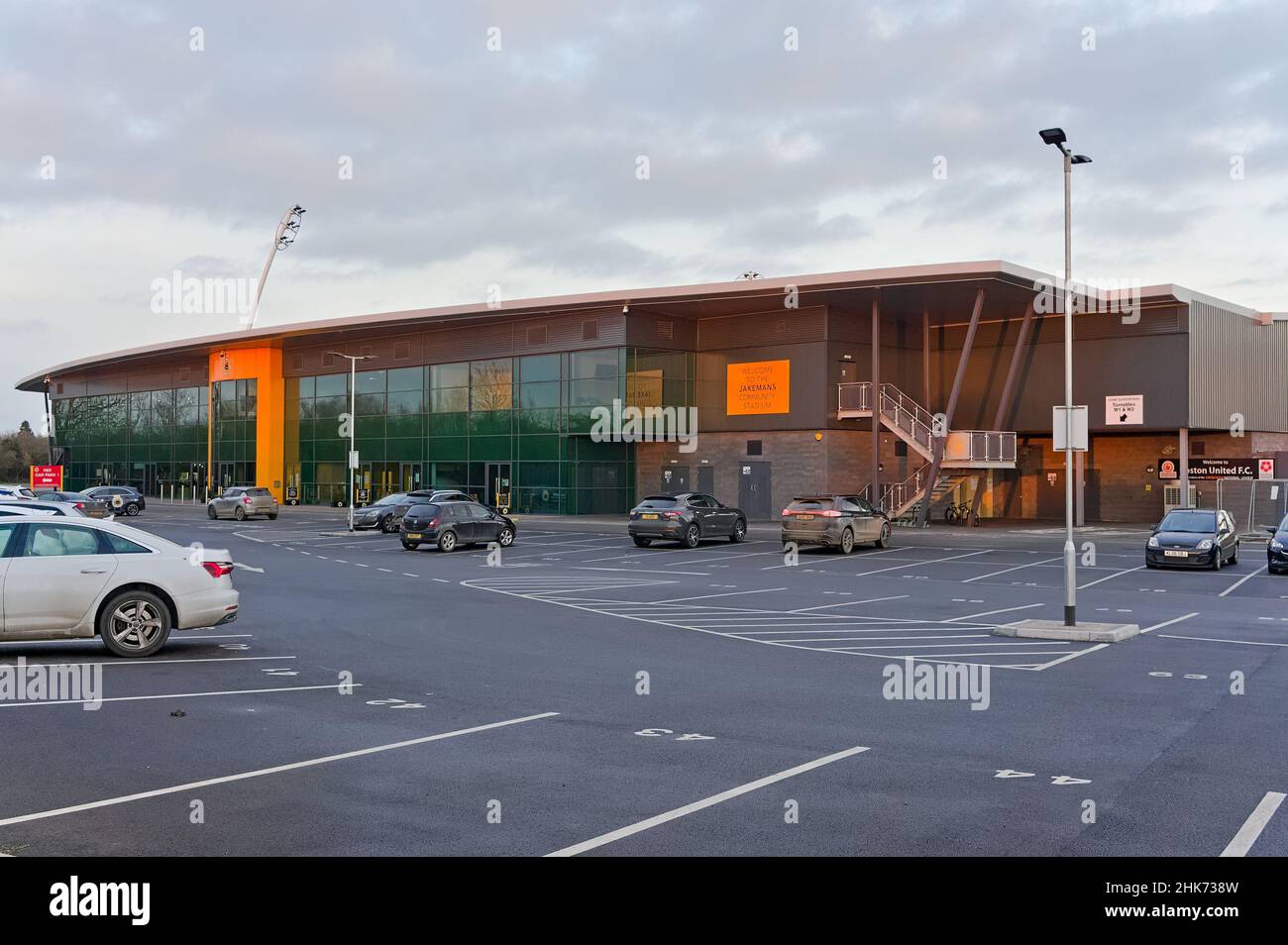 The Jakemans community stadium is the new home of Boston United F.C. on ...