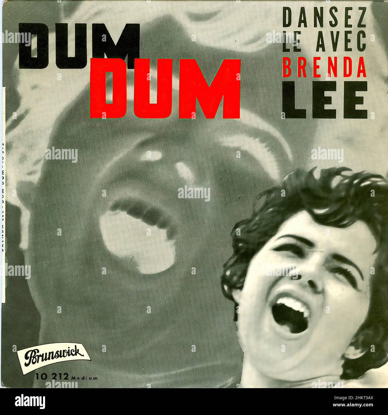 Vintage vinyl record cover - Lee, Brenda - Dum Dum - EP - F - 1961 ...