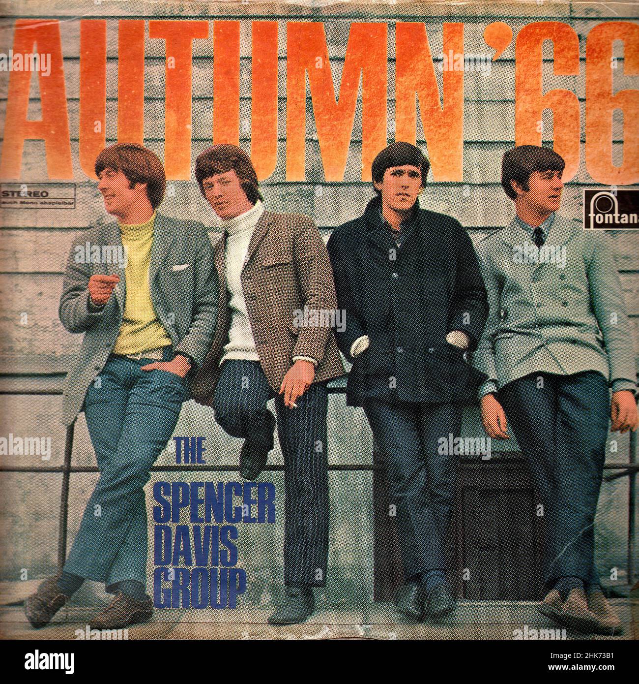 Vintage vinyl record cover - Spencer Davis Group, The - Autumn 66 - D ...