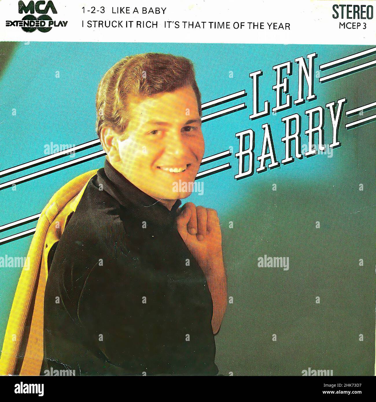 Vintage vinyl record cover - Barry, Len - 123 - EP - UK - 1978 - Rec ...